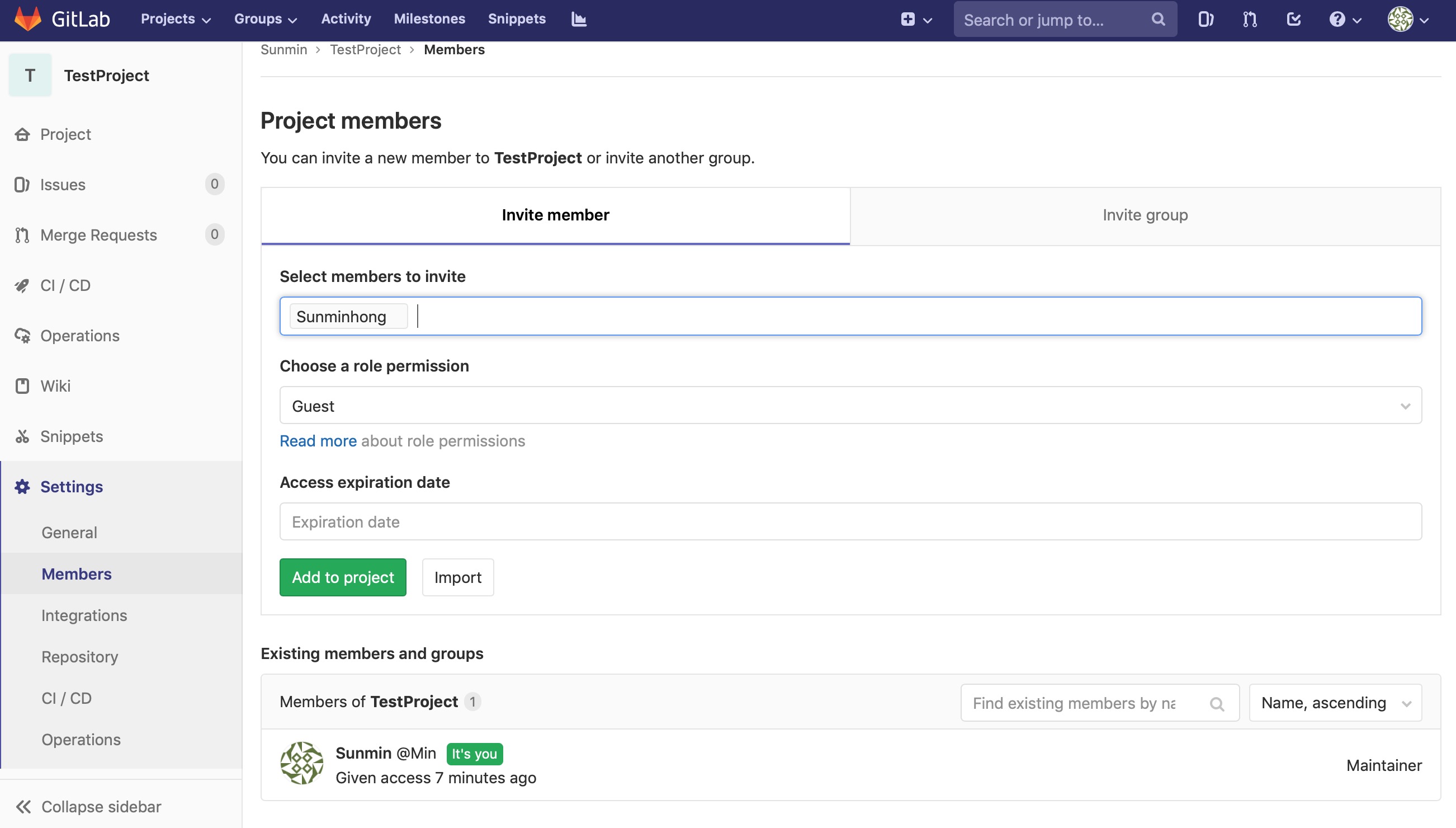 GitLab IOrchard